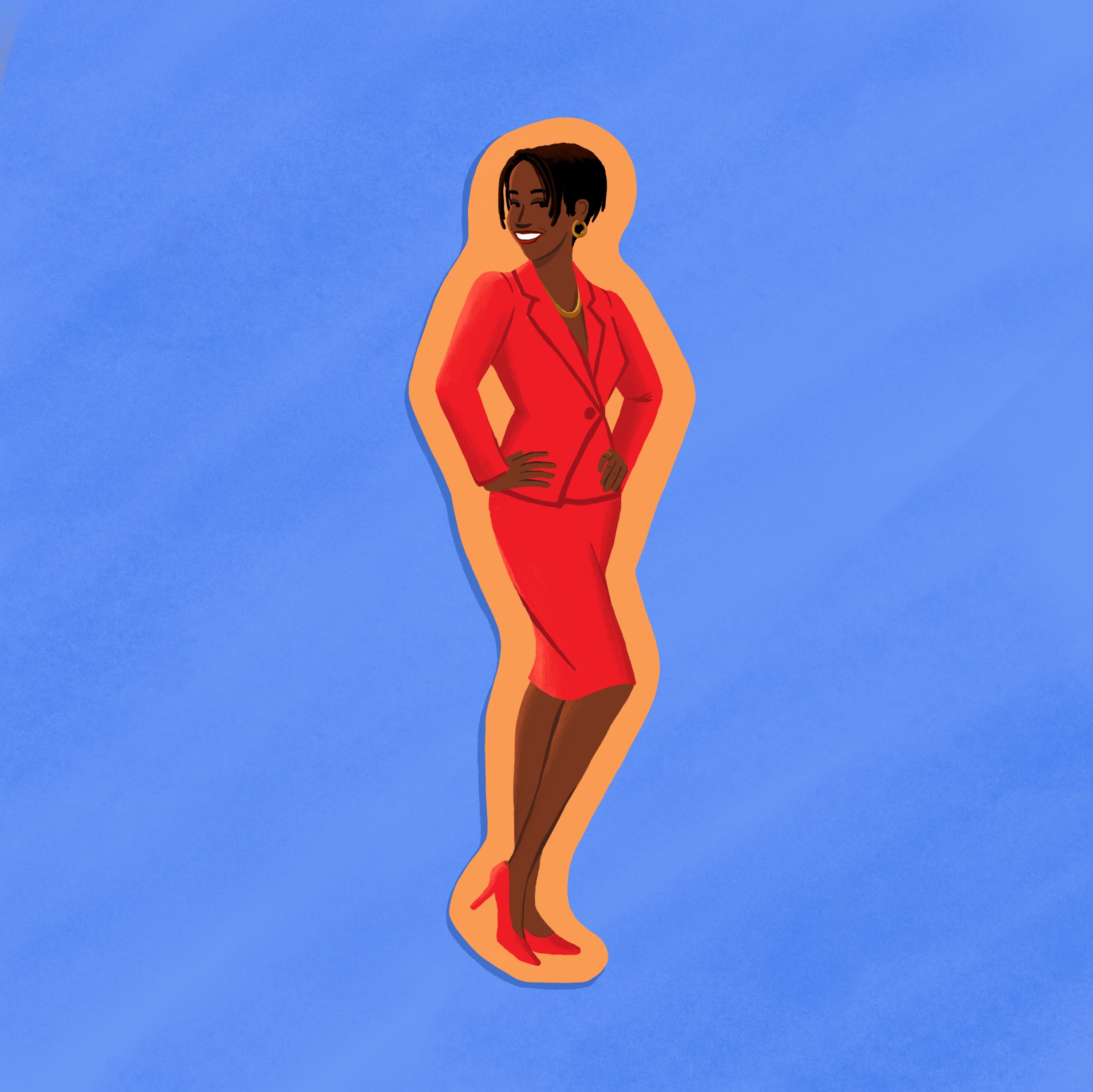 Maxine Shaw Sticker – Alleanna Harris Art
